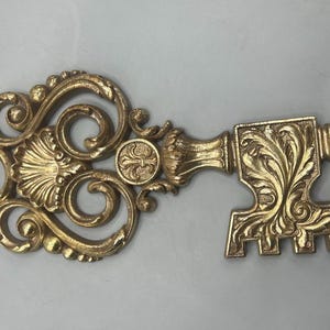 Vintage Syroco Retro Gold Skeleton Key Wall Decor 3661-C - Etsy