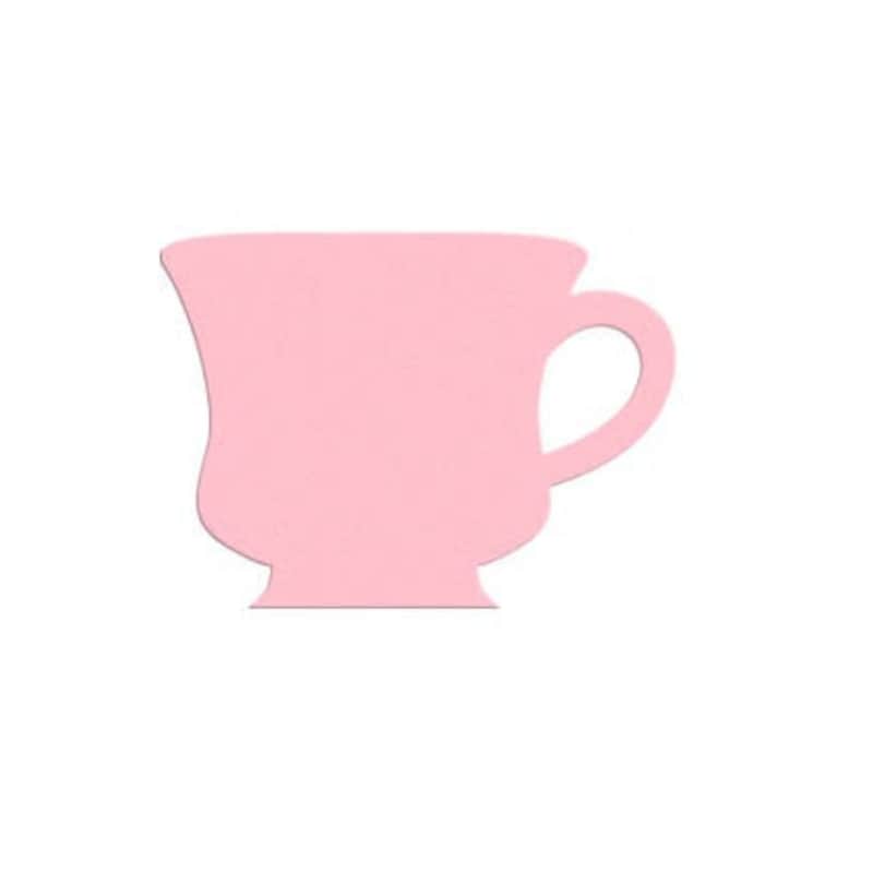 Tea Cup Paper Diecuts - Etsy