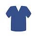 Paper Scrub Shirt Cutout Shapes for Nursing and Medical School ...