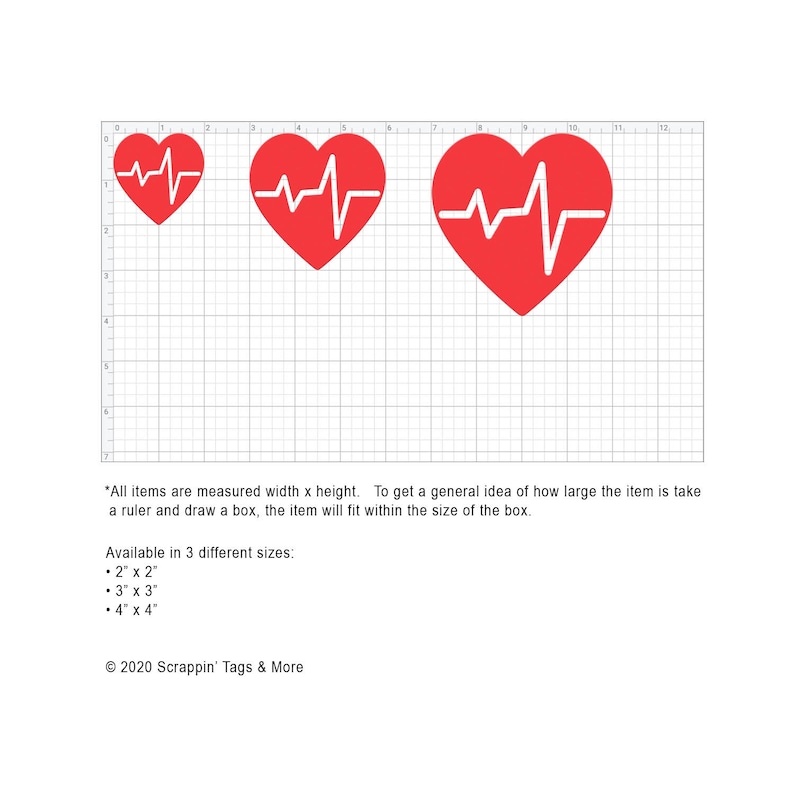 EKG Heartbeat Paper Die Cut Shapes, Medical Heartbeat Cut Outs for ...