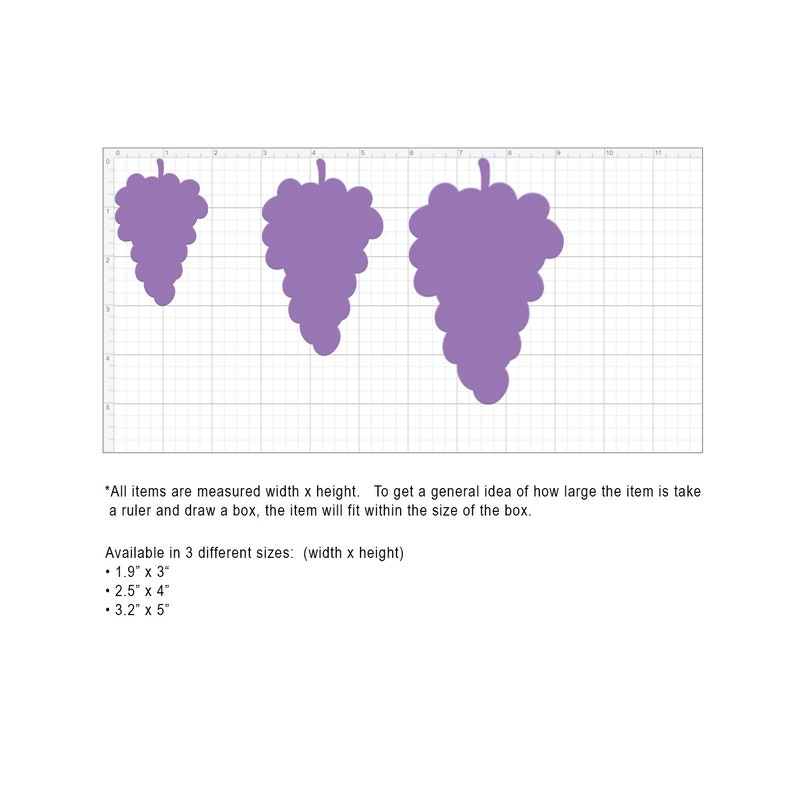 Paper Grape Die Cut Shapes Grape Cutouts for Classroom - Etsy