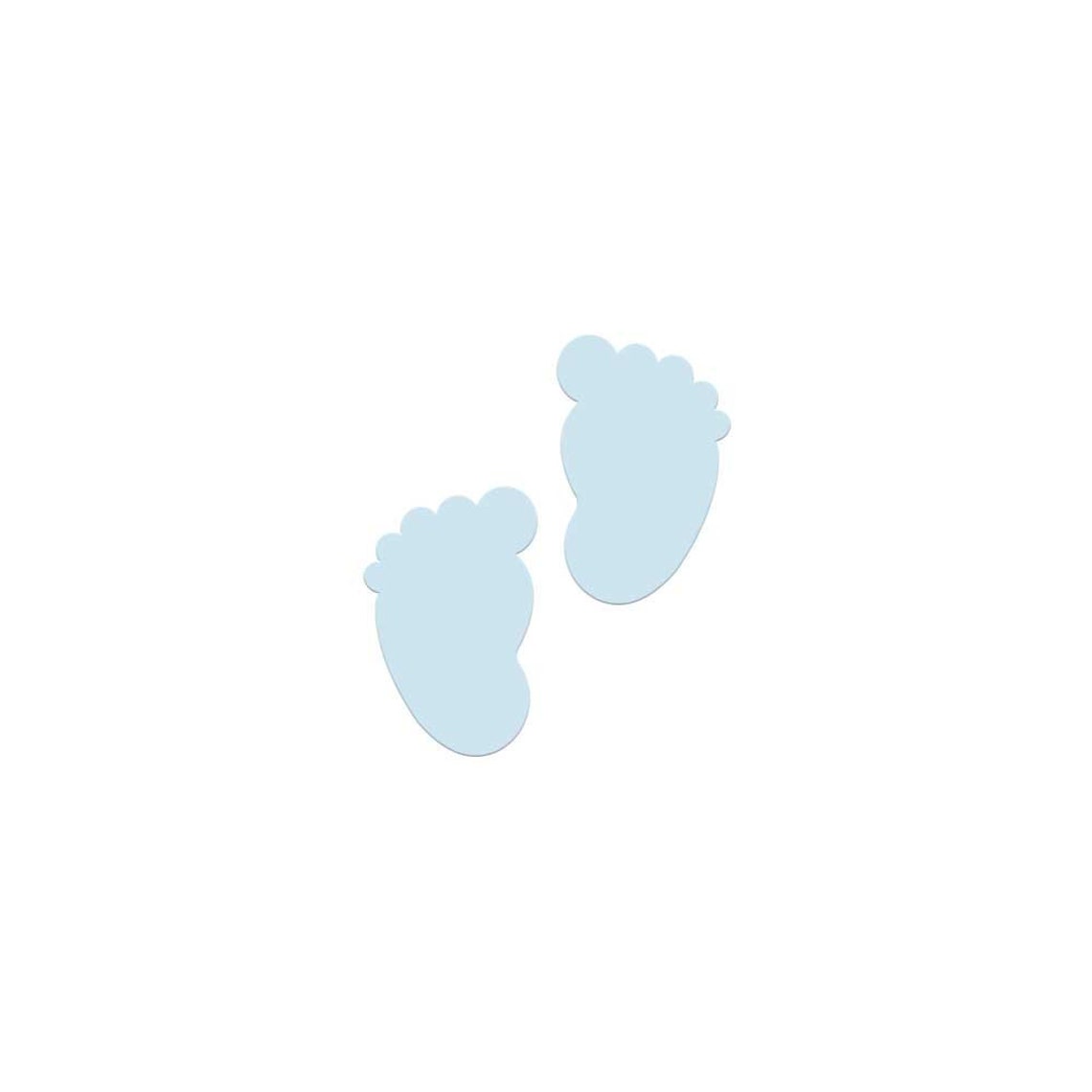 Baby Feet Die Cut Baby Shower Decorations, Gender Reveal Party Décor ...