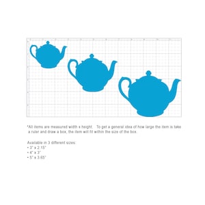Paper Teapot Die Cuts for Tea Parties Bridal Showers & Mother's Day ...