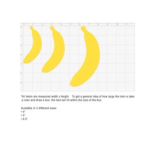 Paper Banana Die Cut Shapes, Tropical Fruit Banana Cutout Shapes for ...