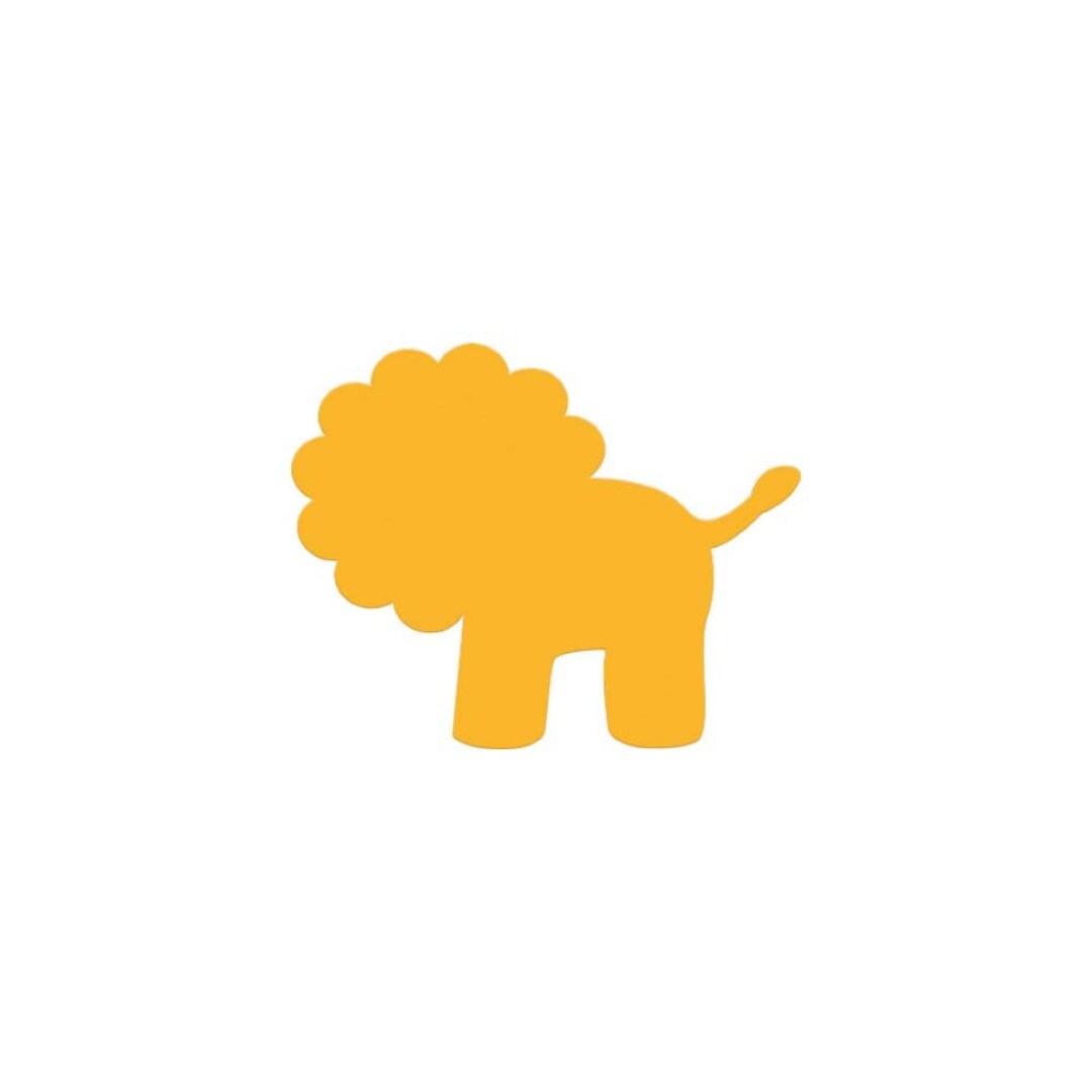 Paper Lion Cutout Shapes, Zoo Safari Lion Party Decorations and Tags ...