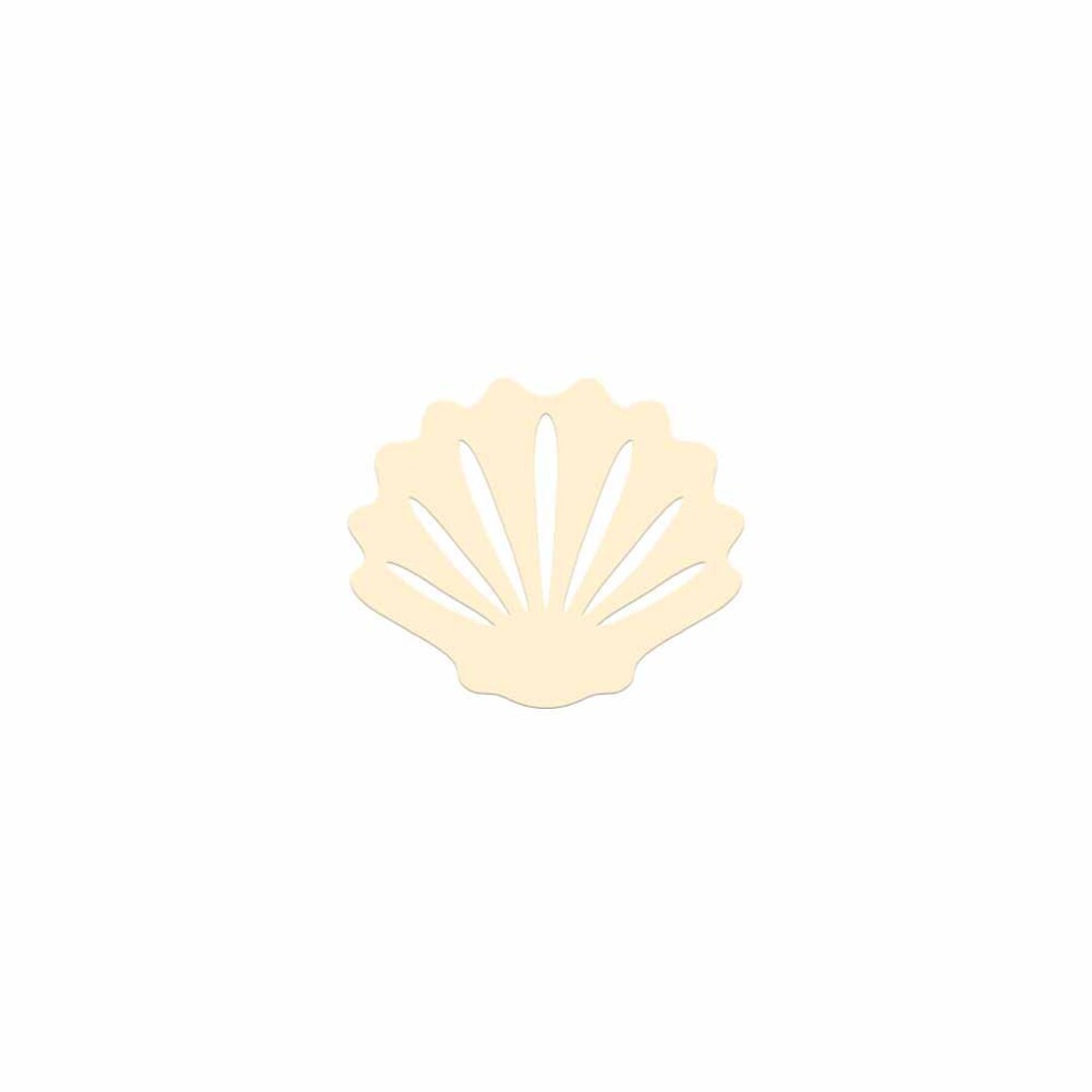 Paper Seashell Die Cuts for Nautical Theme Parties and Scrapbook Pages ...