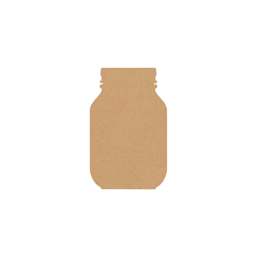 Mason Jar Die Cuts for Weddings or Bridal Showers, Mason Jar Place ...