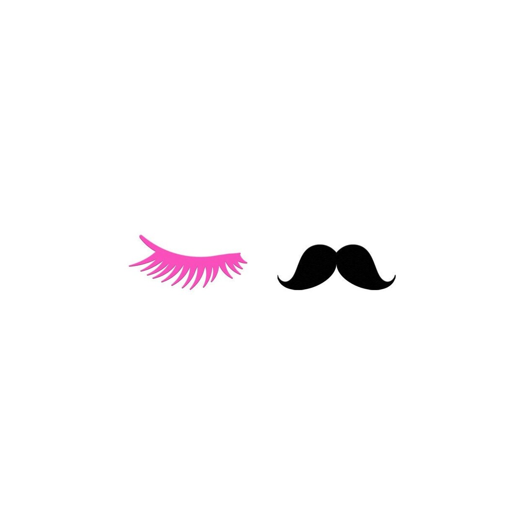 Staches or Lashes Gender Reveal & Baby Shower Party Favors and ...