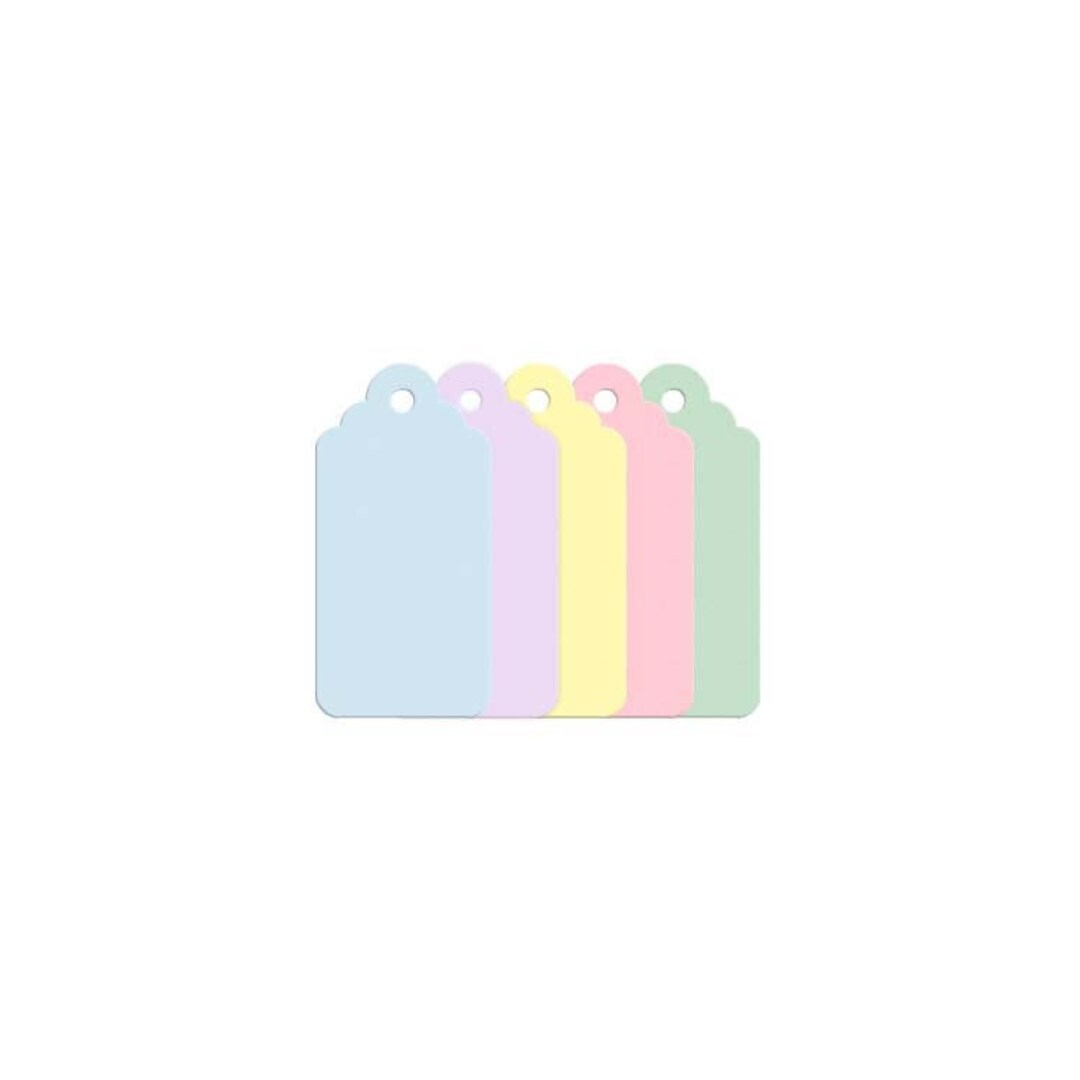 Pastel Gift Tags for Spring Birthday Parties, Easter Gift Tags, Bridal ...