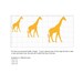 Giraffe Die Cuts for Zoo and Safari Theme Birthday Party, Giraffe Cut ...
