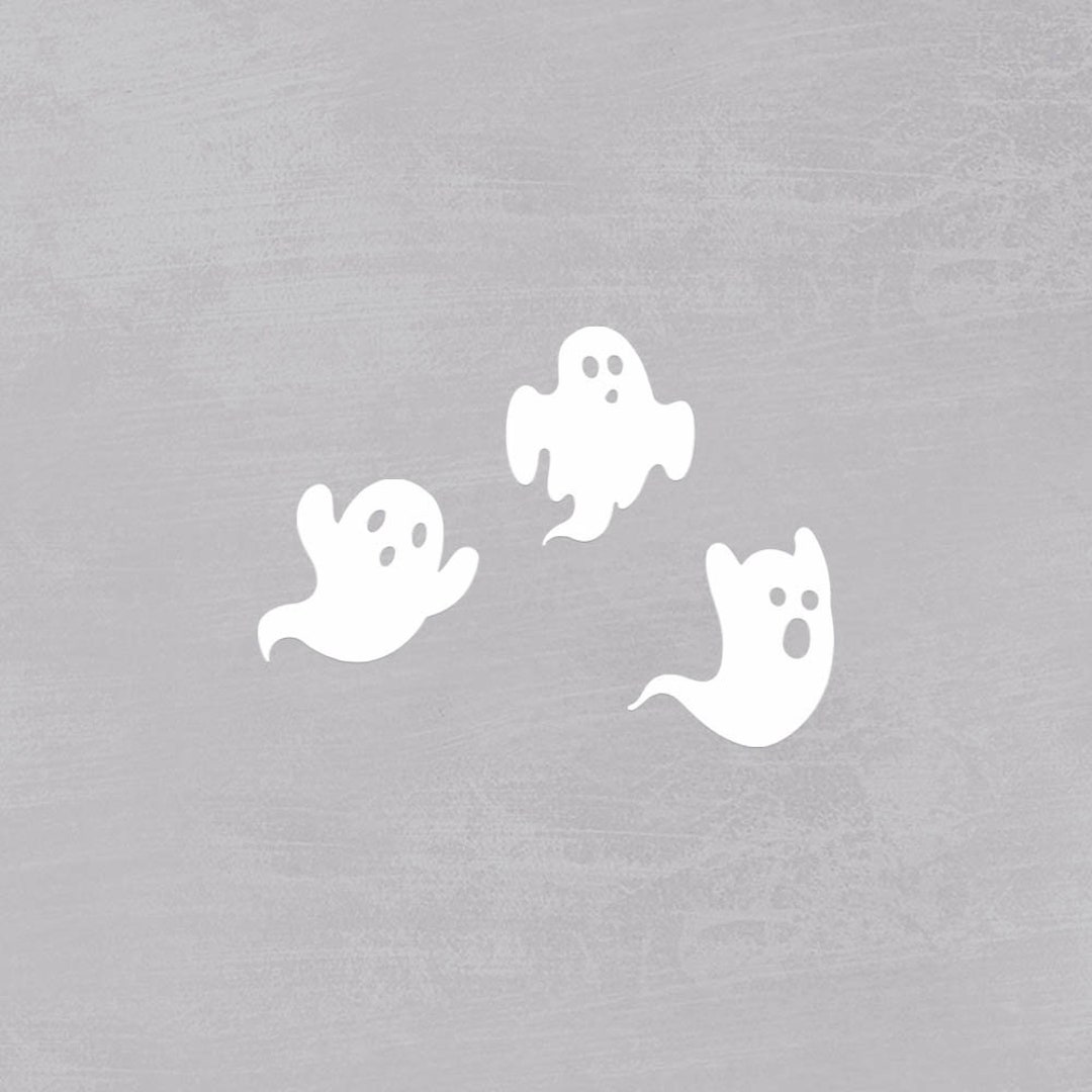 Paper Ghost Die Cut Shapes for Halloween Craft Projects - Etsy