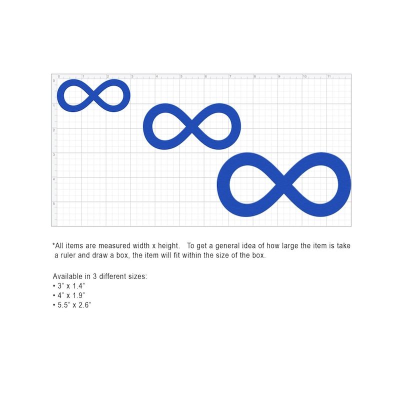 Paper Infinity Symbol Die Cut Shape Celtic Cut Out Shapes | Etsy