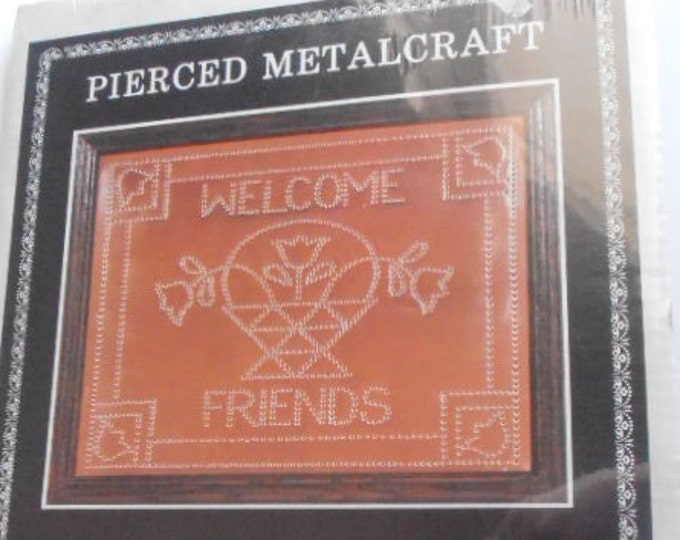 The Village Sampler-pierced Metalcraft, Punched Copper Kit - Etsy