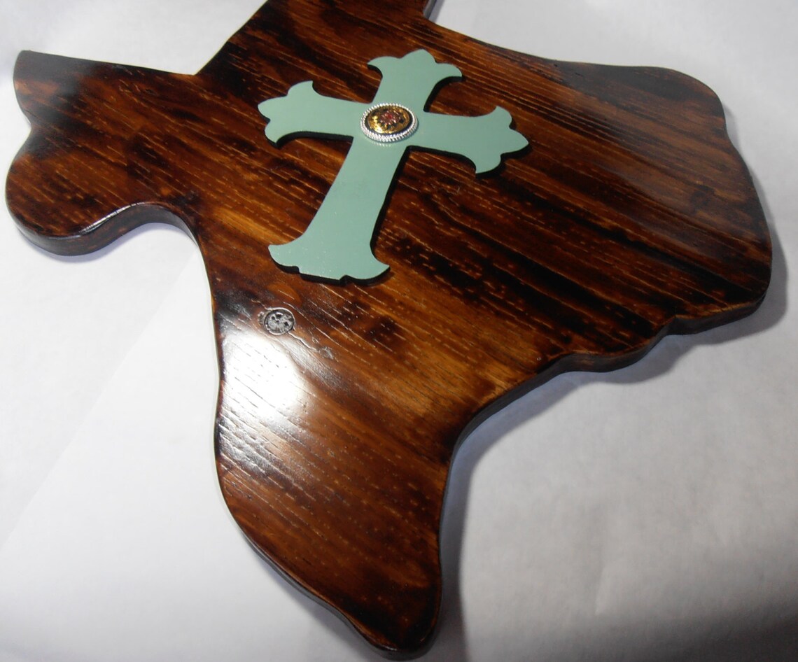 Cross Texas Flag - Texas Decor - Texas State Flag - Wooden Texas Flag ...