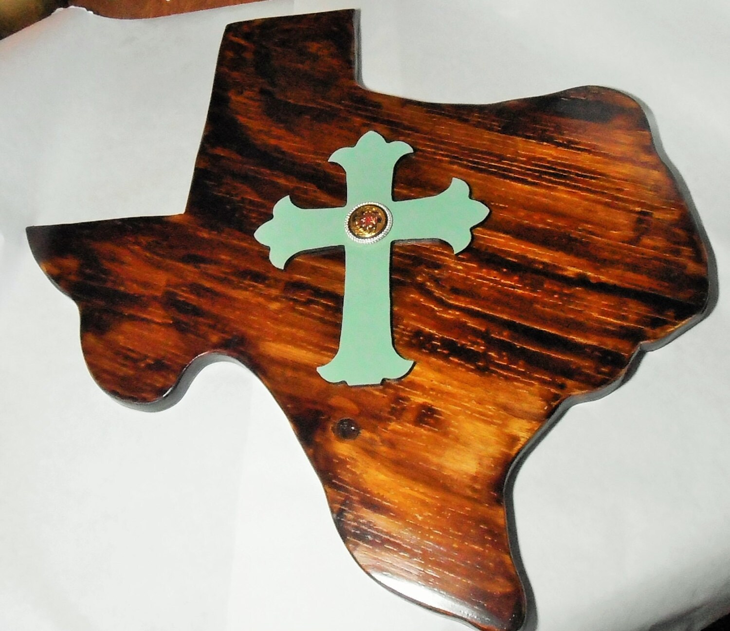 Cross Texas Flag Texas Decor Texas State Flag Wooden Texas Flag Wood ...