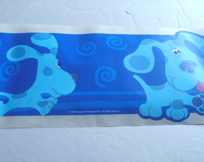 Blue's Clue's Removable Wall Border Sticker - Etsy