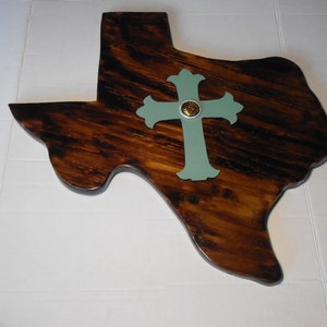Cross Texas Flag Texas Decor Texas State Flag Wooden Texas Flag Wood ...