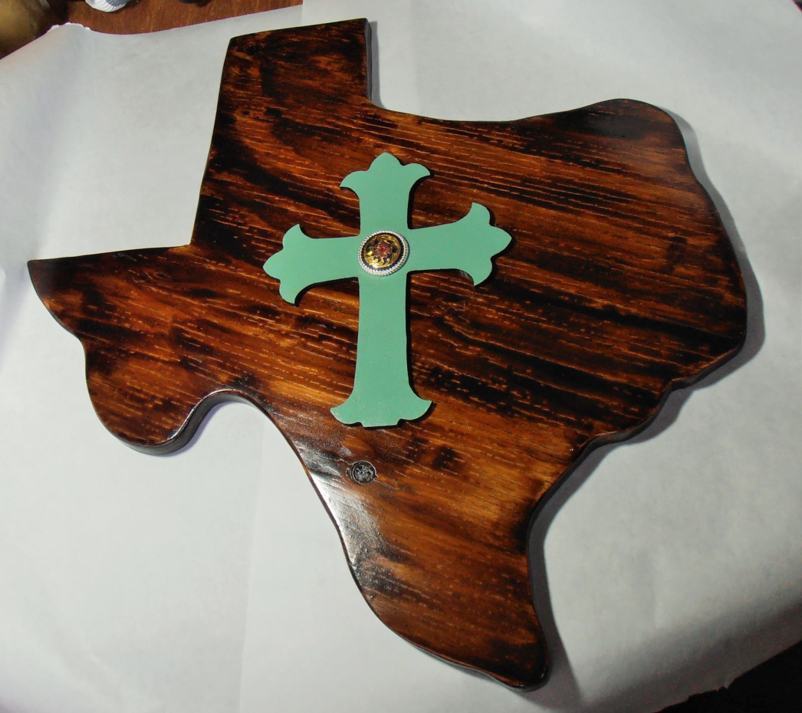 Cross Texas Flag Texas Decor Texas State Flag Wooden Texas Flag Wood ...