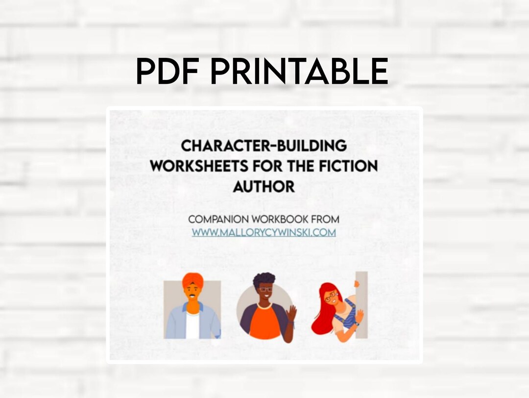 PDF: Character Development Worksheets | Writer Help, Book Publishing ...