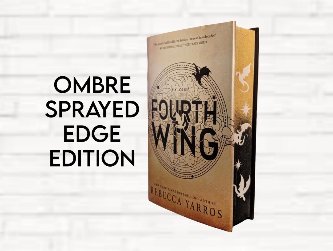 AS IS Sprayed Edge Copy of Fourth Wing by Rebecca Yarros, Limited ...