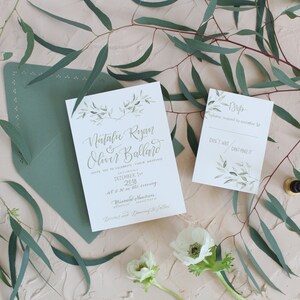 Green Leaf Invite, Green Leaves, Green Wedding, Green Leaf, Green ...