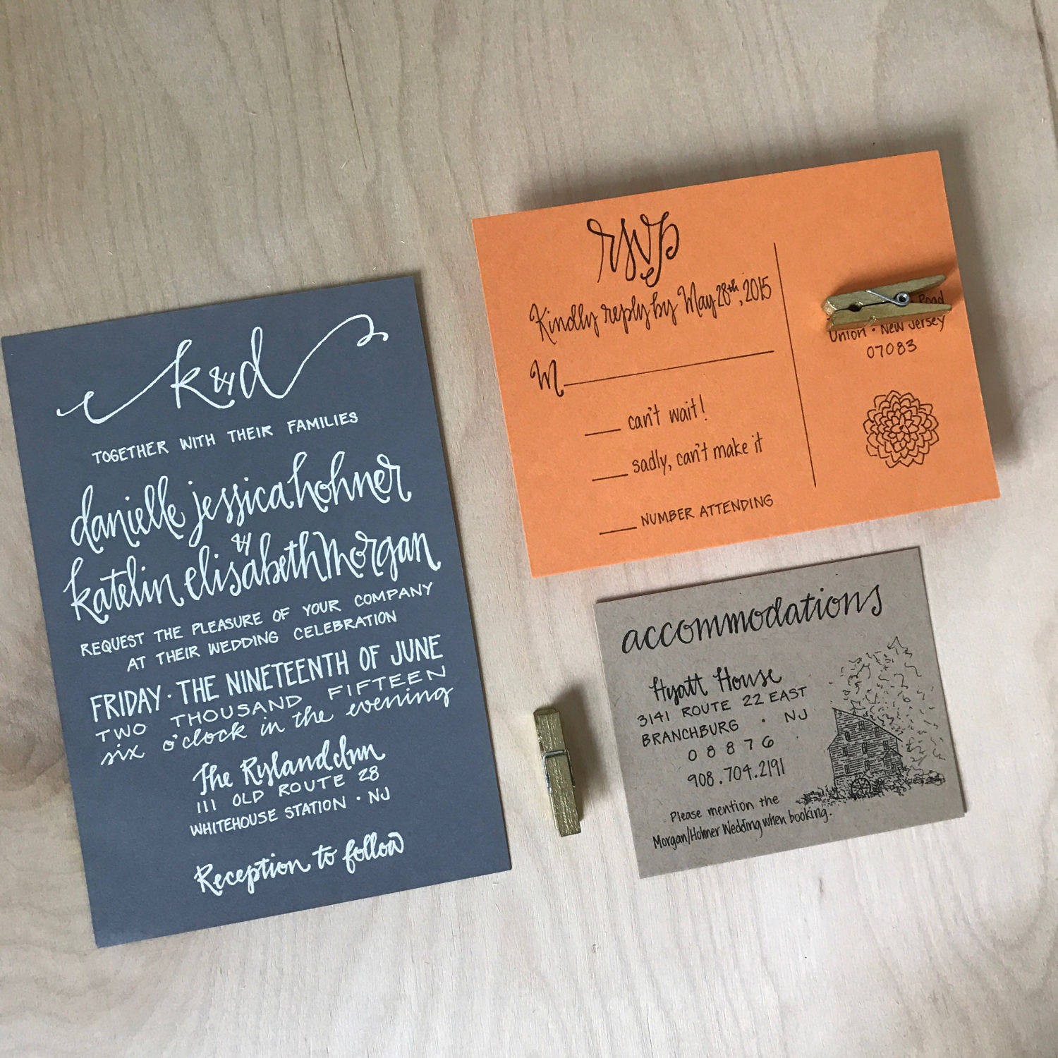 Modern Gray Wedding Invitation . Gray Wedding Invite . Grey | Etsy