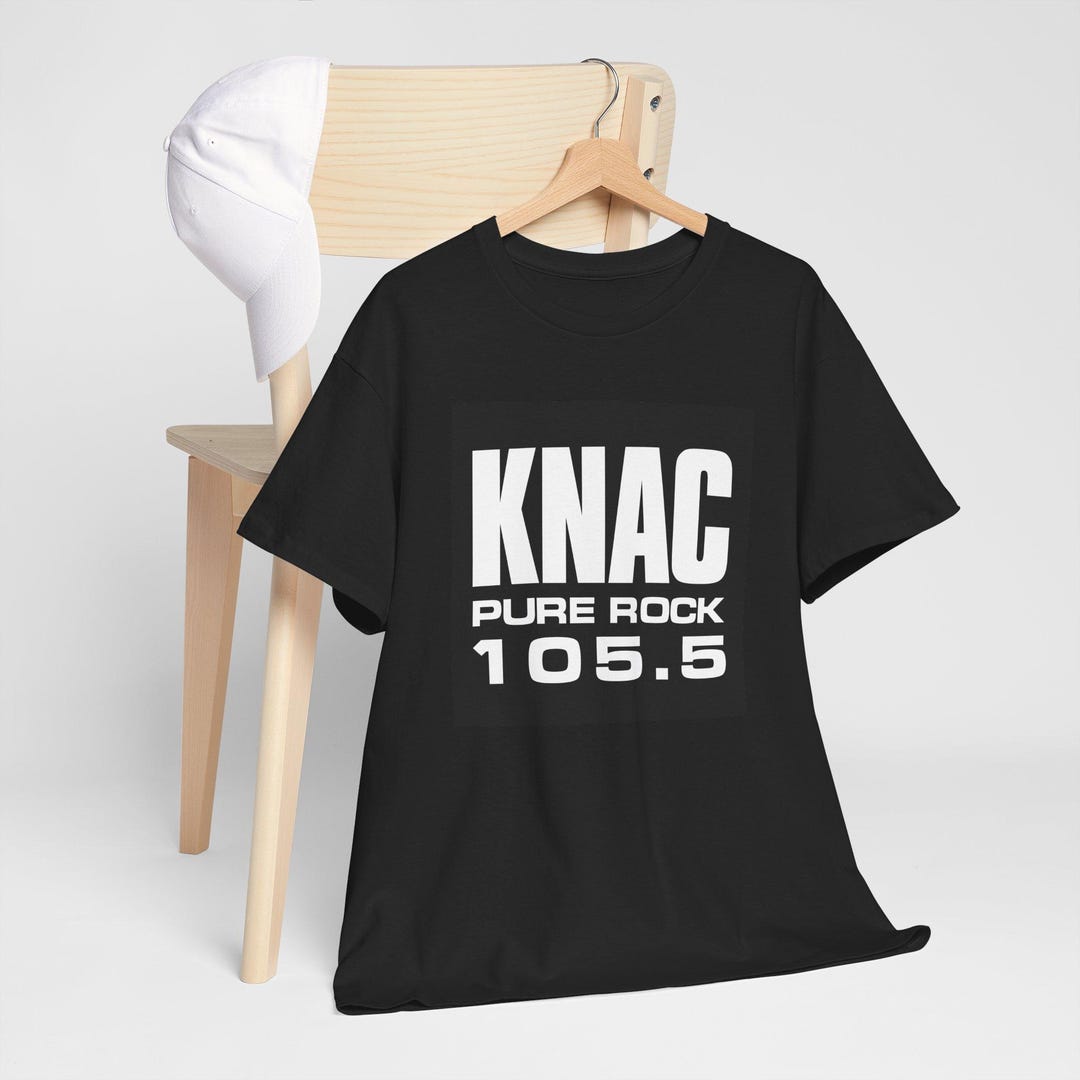 ORIGINAL KNAC 105.5 Blk T-shirt - Etsy