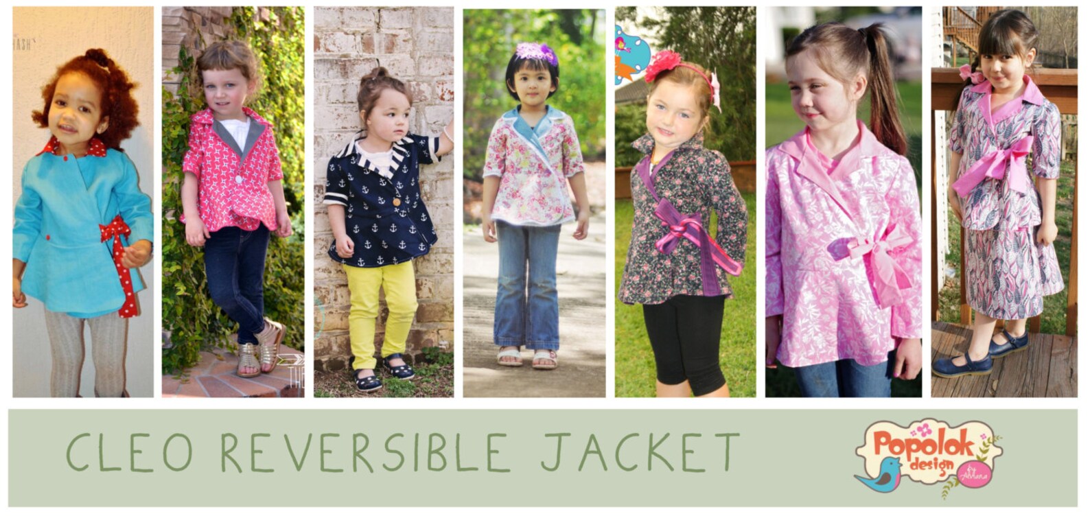 CLEO Reversible Jacket & Coat PDF Pattern by Popolok Design - Etsy