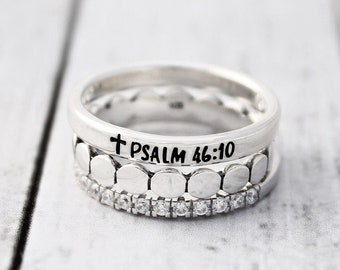 Mustard Seed Circle of Faith Ring Fine Electroplated Real - Etsy