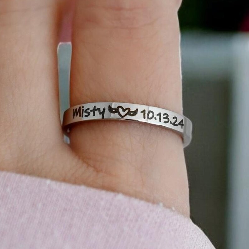 Miscarriage Ring - Etsy