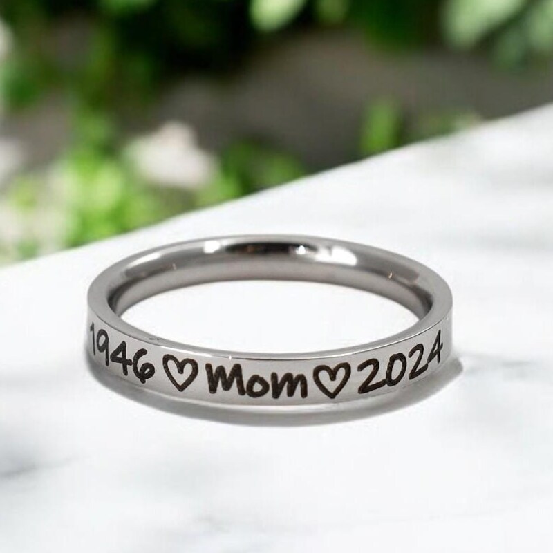 Memorial Ring - Etsy