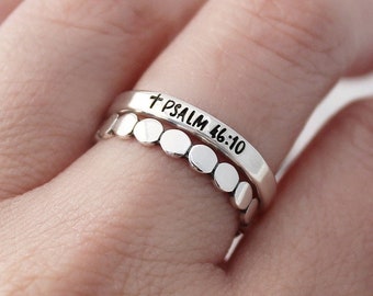 Bible Verse Ring - Etsy