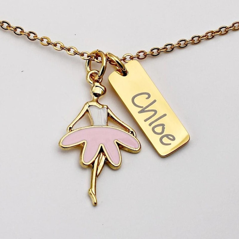 Girls Name Necklace - Etsy