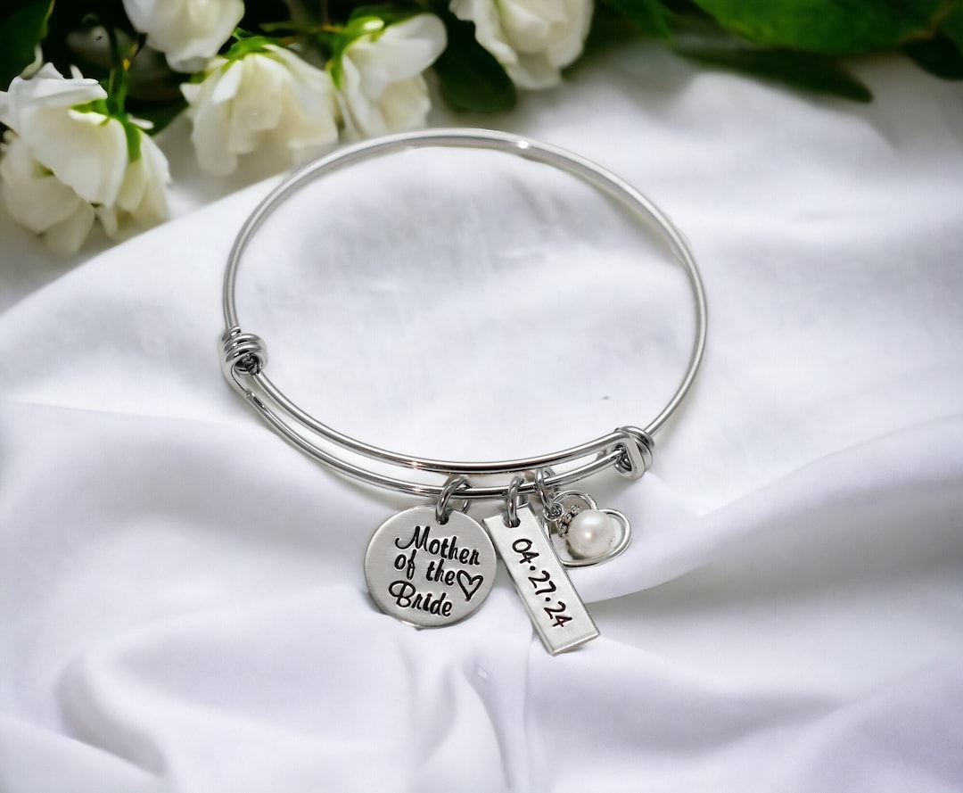 Mother of the Bride Bracelet, Gift for Mother of the Bride, Gift From ...