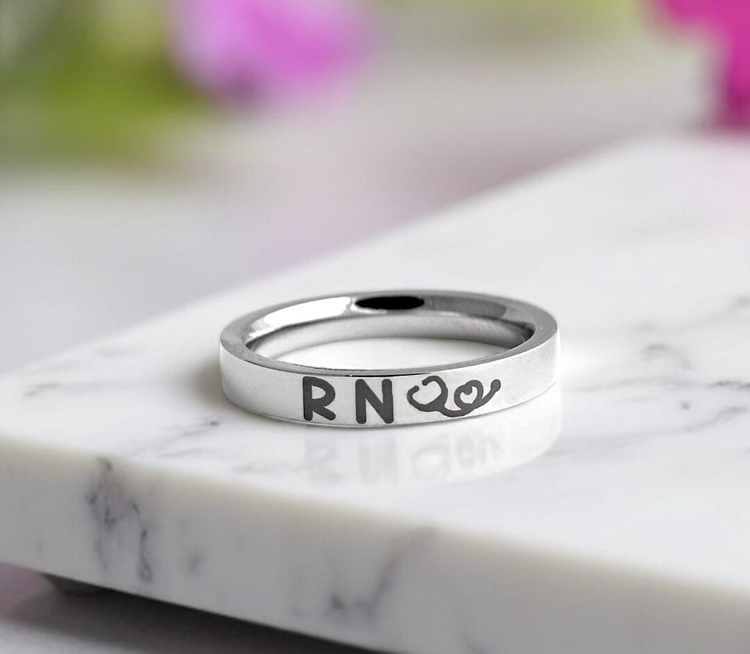 Nurse Gift, Stethoscope Ring, Dainty, Nurse Gift, Graduation Gift ...