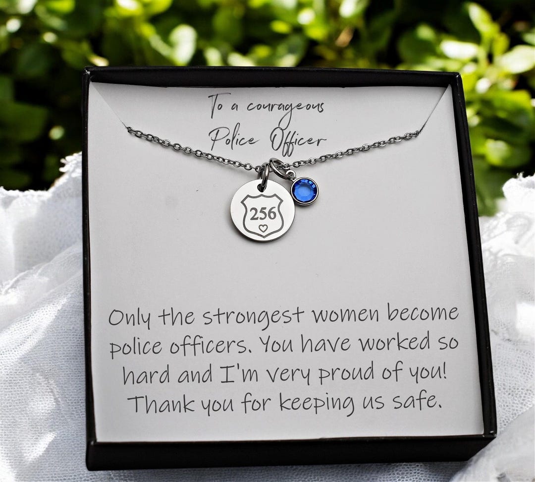 Police Officer Gift, Police Academy Graduation Gift, Personalized Badge ...