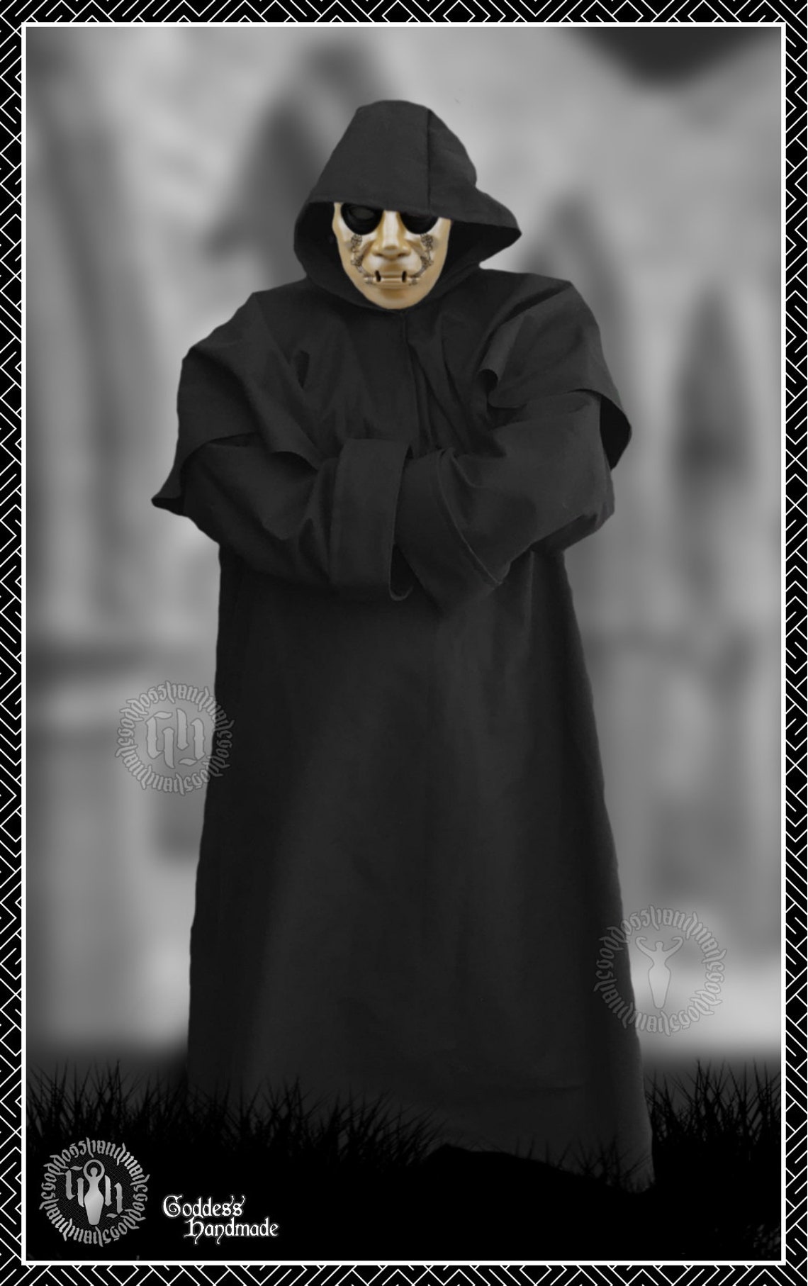 Monks Robes Enclosed Front Pagan Robes Druid Wicca - Etsy