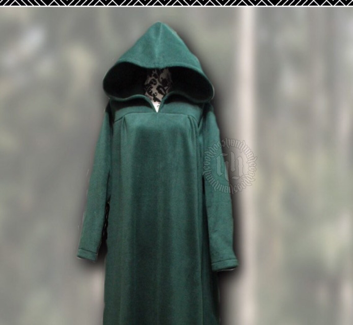 Polar Fleece Ritual Robe, Magickal Meditation Attire - Etsy