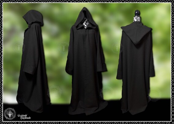Wool Robes Coat Pagan Robes Pagan Coat Wizard Sorcerer - Etsy