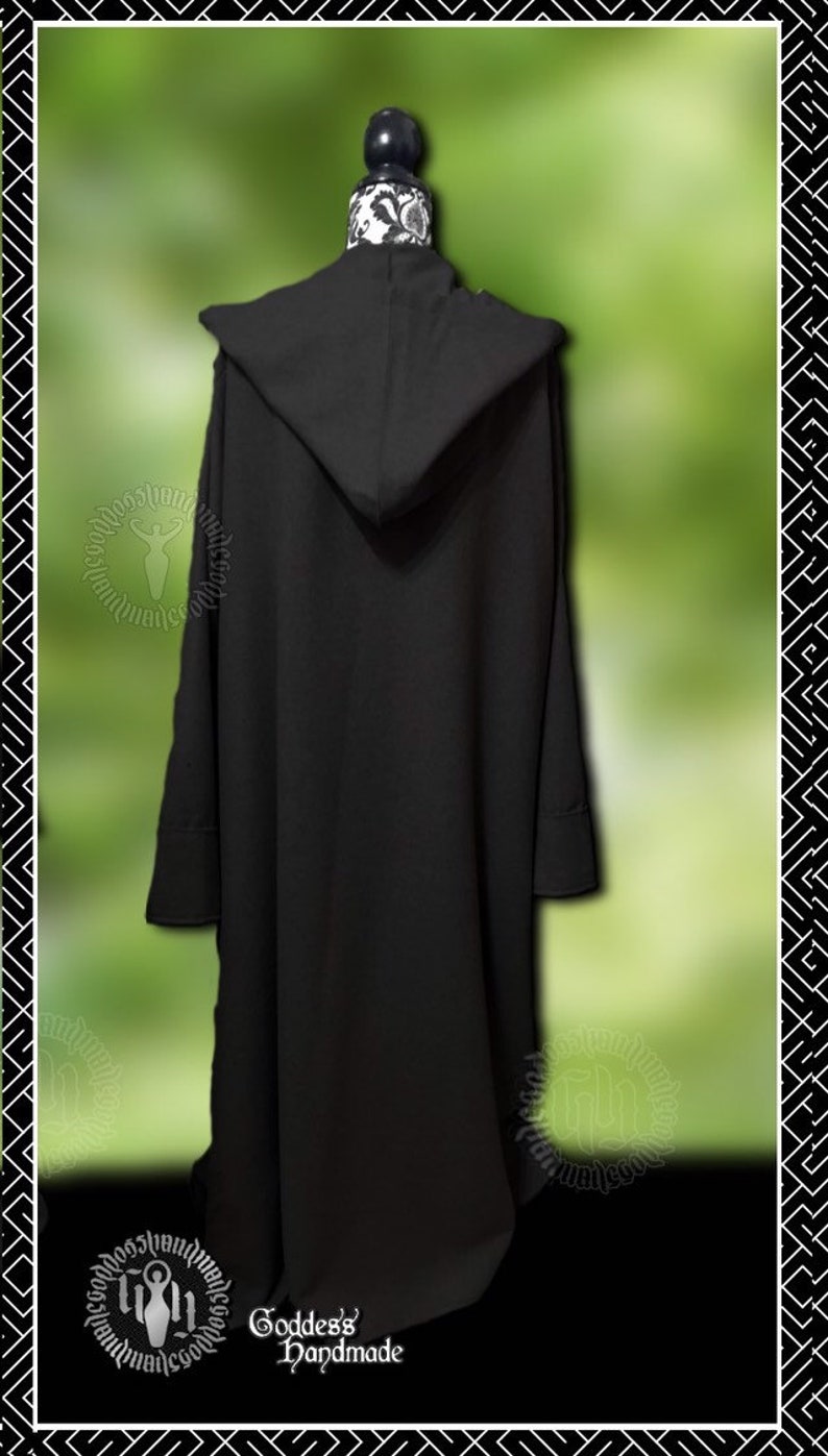 Wool Robes Coat Pagan Robes Pagan Coat Wizard Sorcerer | Etsy UK