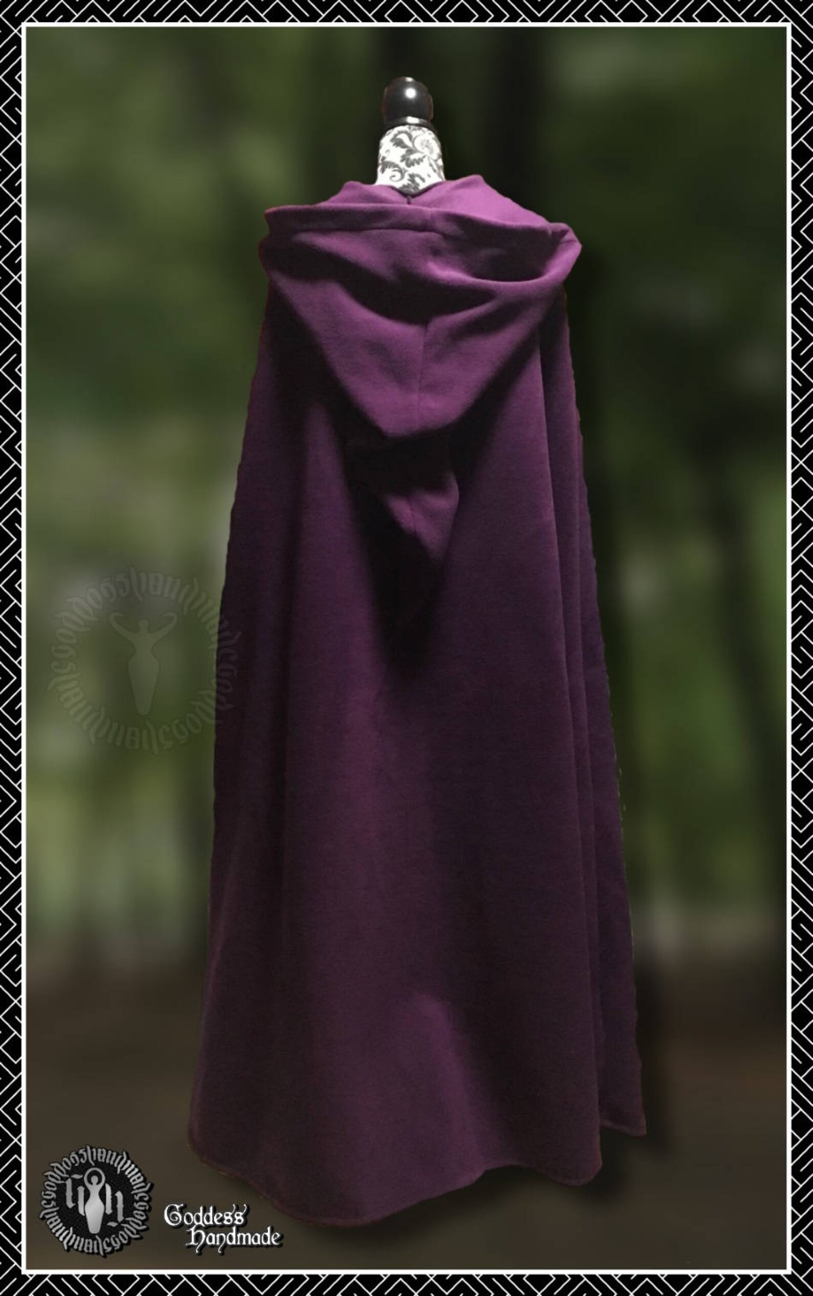 Ritual Cloak Cape Polar Fleece Witch Pagan Druid Wicca - Etsy UK