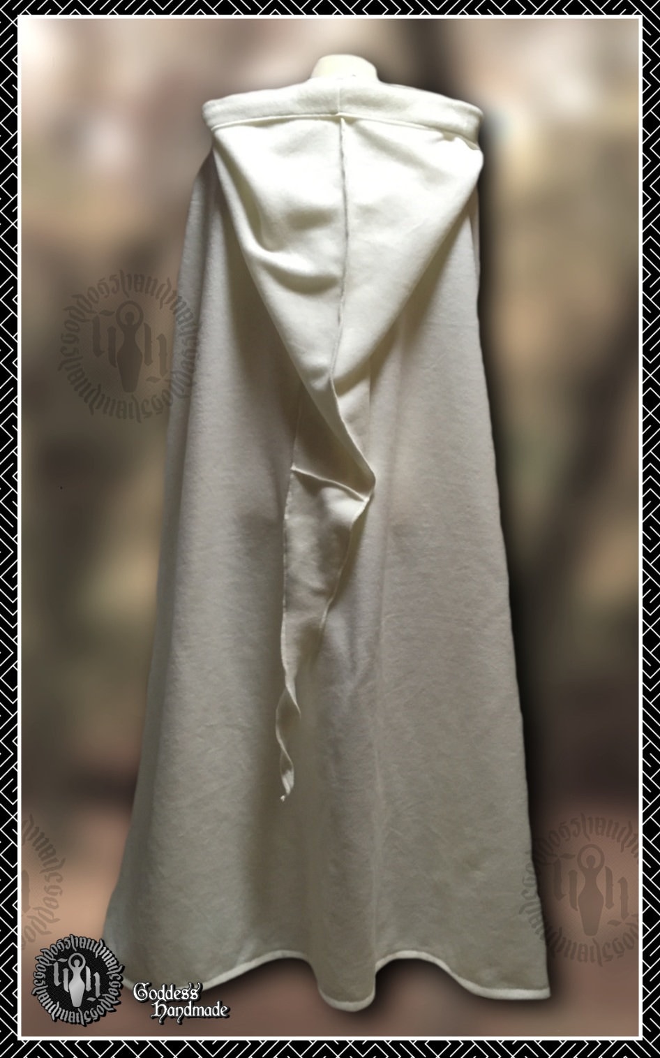 Polar Fleece Tendril Cloak Cape Ritual Wear Witch Druid | Etsy