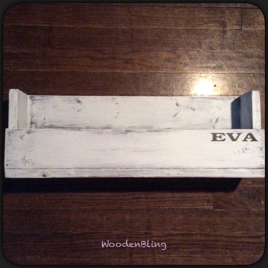 Bookshelf Personalized Shelf Reclaimed Wood Children - Etsy