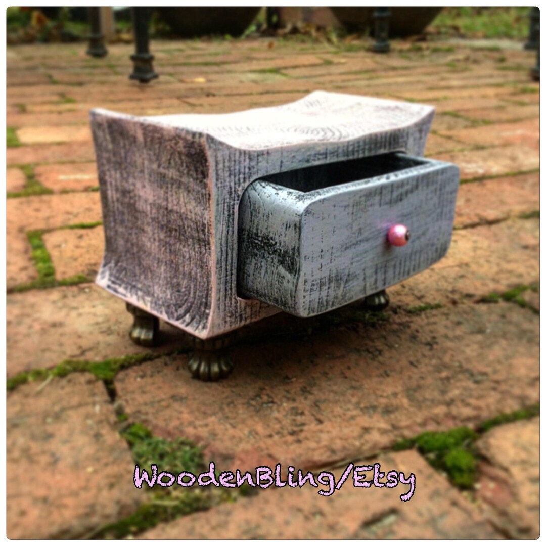 Trinket Box, Jewelry Box, Bandsaw Box, Stocking Stuffer, Wooden Box ...