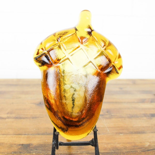 Glass Acorn - Etsy