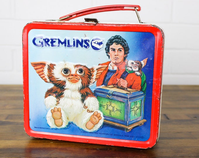 1984 Vintage Gremlins Lunch Box Lunchbox Collectible Gremlins Movie - Etsy