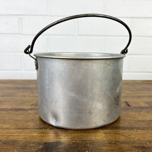 Rustic Metal Bucket - Etsy