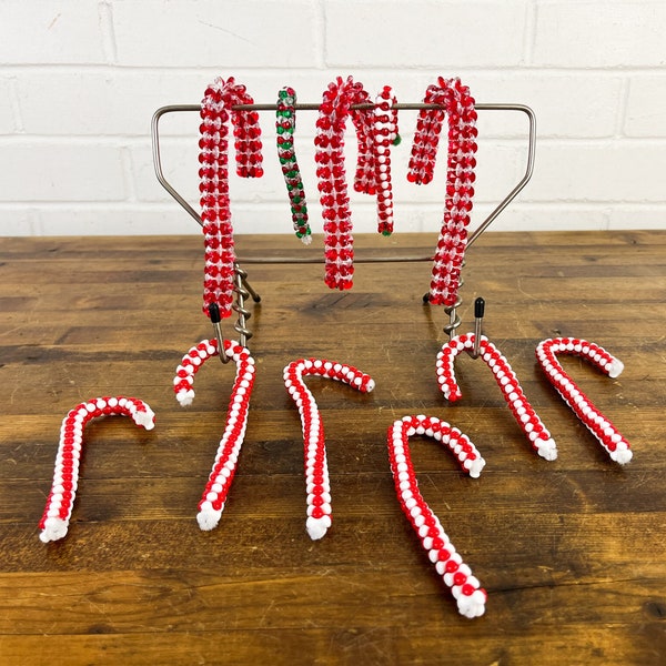 Beaded Candy Cane - Etsy