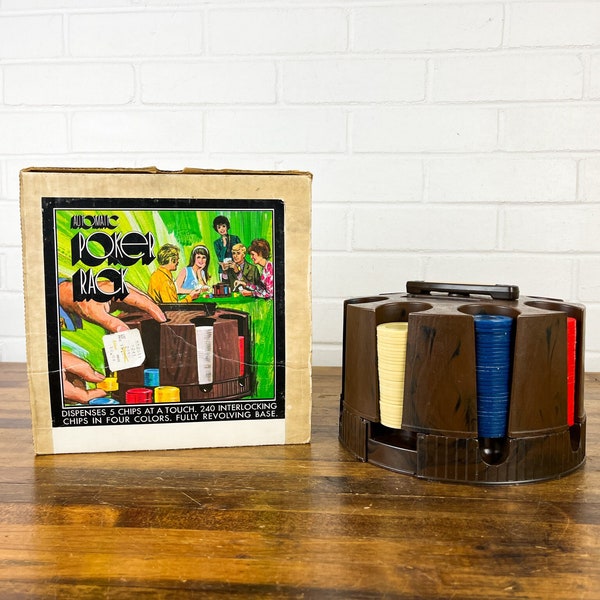 Poker Chip Display - Etsy