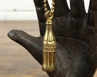 24k Gold Coca Cola Coke Bottle Keyring Keychain Gift Set With - Etsy